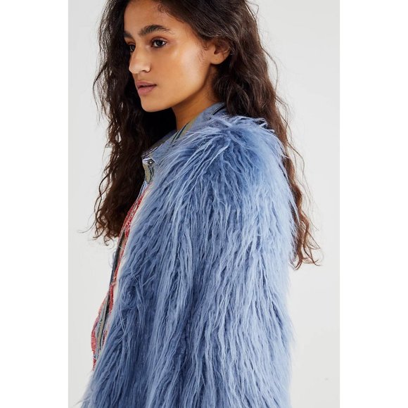 Free People | Jackets & Coats | Free People Renata Faux Fur Coat Size ...